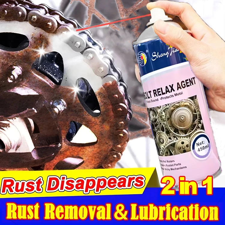 Rust Remover Spray Multi-Use for Metal anti-rust lubricant restorer ...