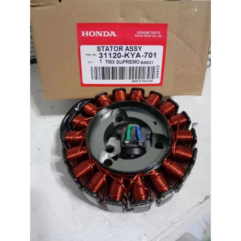 HONDA GENUINE TMX SUPREMO STATOR COIL MADE IN THAILAND | Shopee Philippines