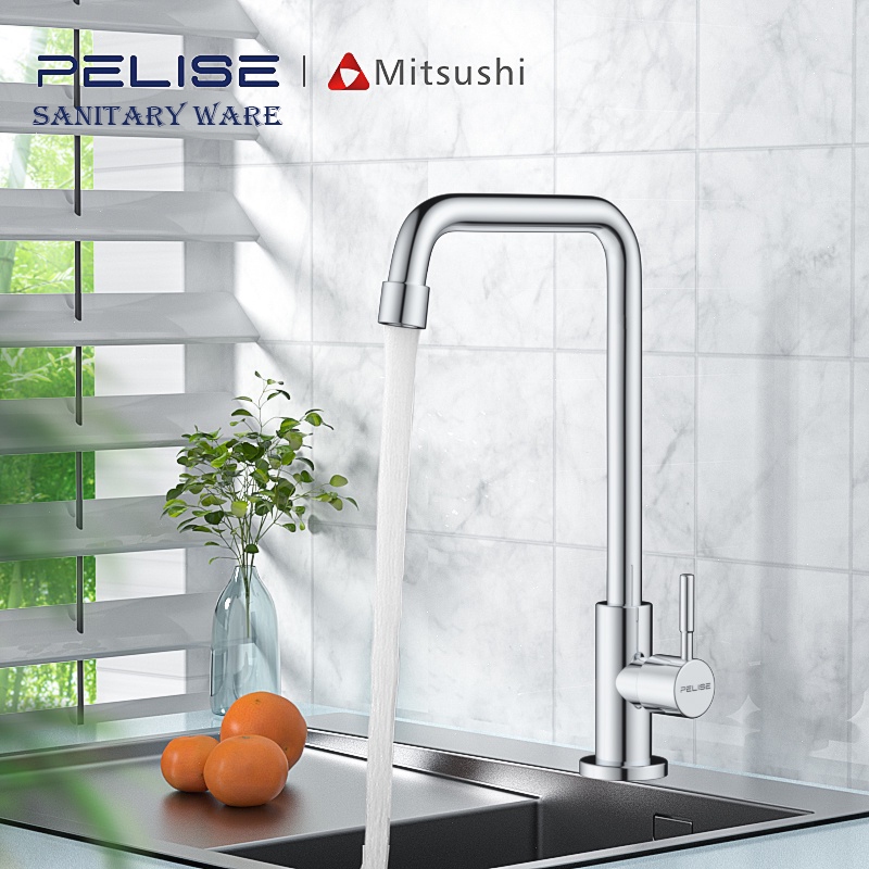 Pelise Faucet Kitchen Sink Faucets Stainless Way Faucets Home ...