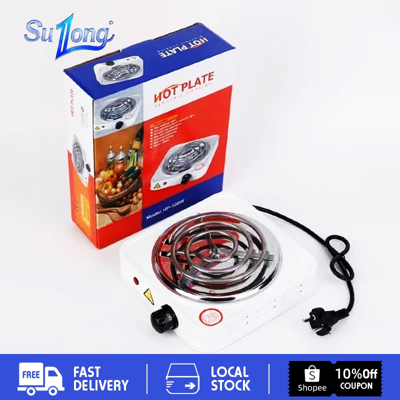 Portable Electric Stove Single Burner 1000w Hot Plate Portable Electric ...