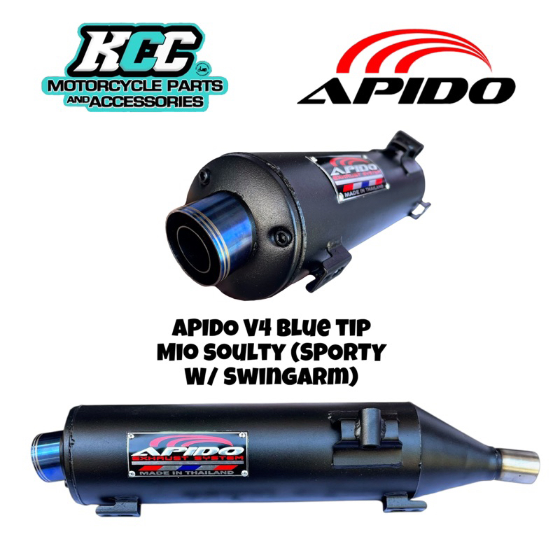 APIDO PIPE V4 MIO SOULTY, SPORTY, SKYDRIVE 125 | Shopee Philippines
