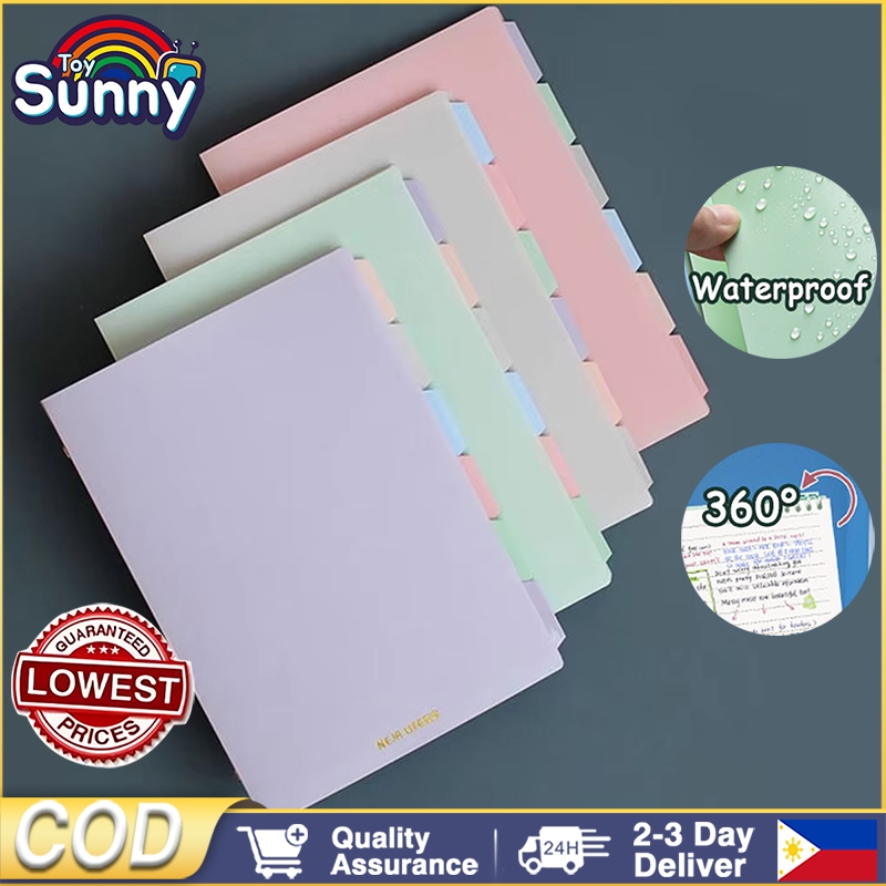 Notebook A5/B5 Refillable Binder Loose Leaf Core Papers 60 Sheets Daily ...