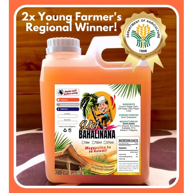 1L SINAMAK MILD & EXTRA HOT Spiced Coconut Vinegar Suka Bahalinana ...