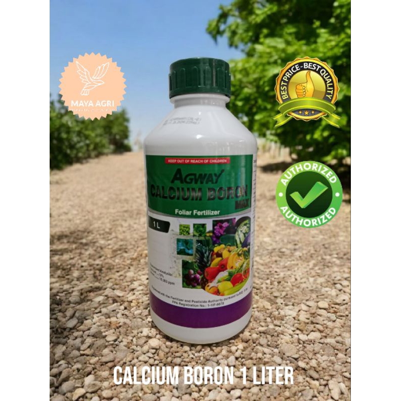 Agway Calcium Boron Max Foliar Fertilizer 1 Liter | Shopee Philippines