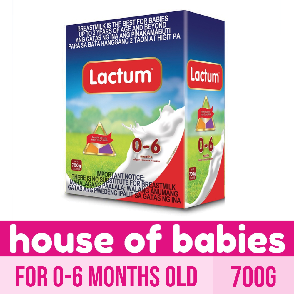Lactum for 0-6 Months Old 700g Infant Formula | Shopee Philippines