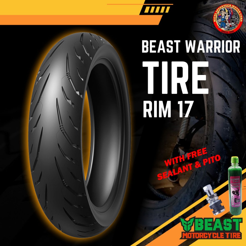 BEAST TIRE TUBELESS WARRIOR SR30 | Shopee Philippines