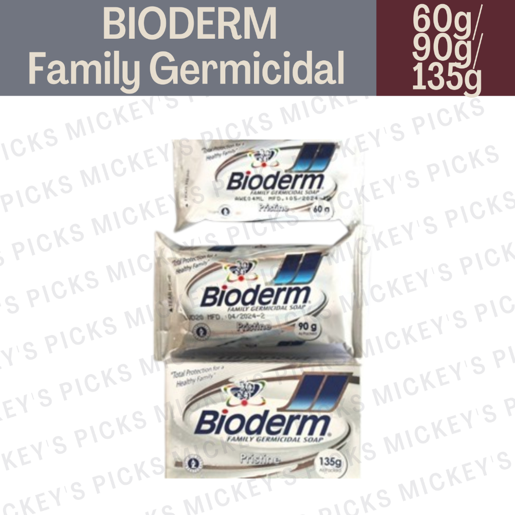 Bioderm Family Germicidal Soap Pristine, 60g, 90g, or 135g | Shopee ...