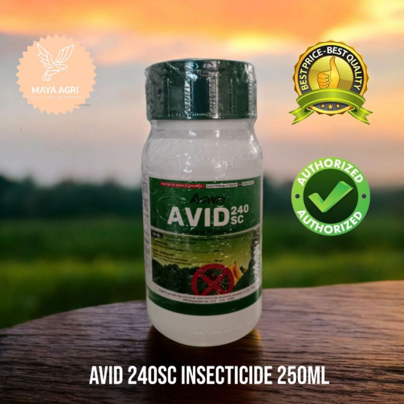 AVID 240SC Insecticide Nematicide 250ml -AGWAY | Shopee Philippines