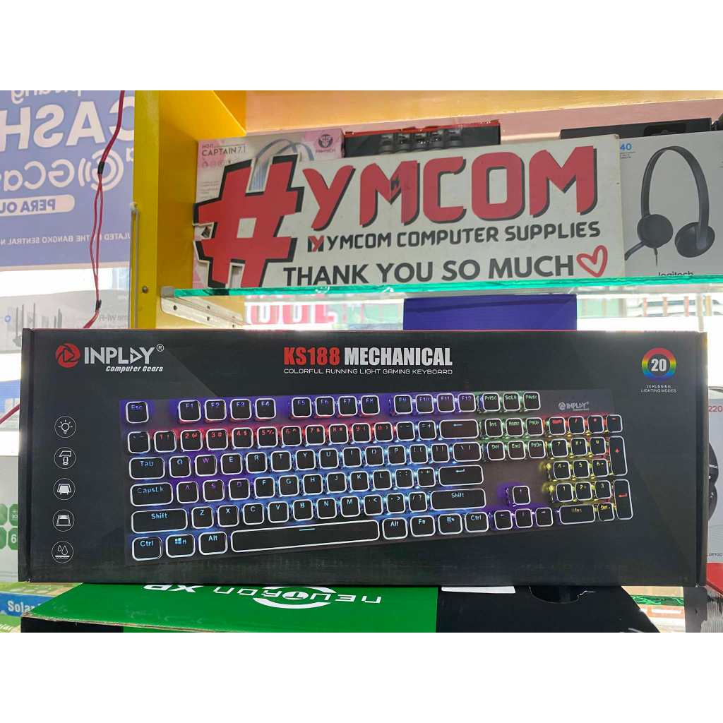 INPLAY KS188 MECHANICAL KEYBOARD | Shopee Philippines