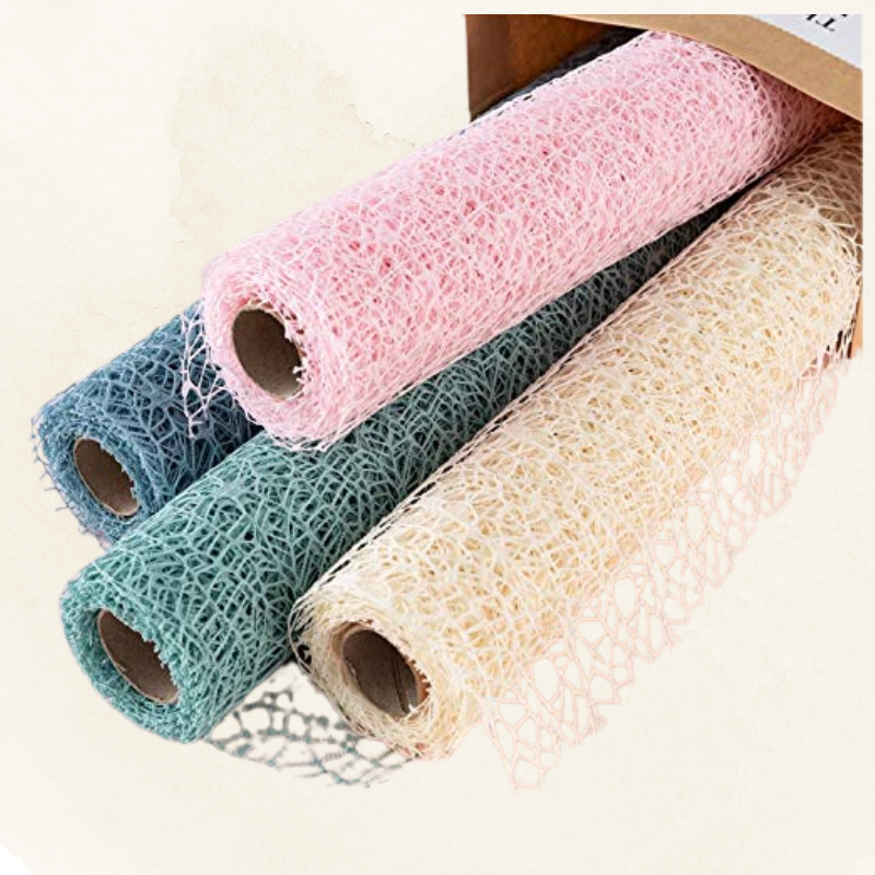 Jacquard Net Gauze Mesh Ribbon Perfect For Flower Bouquet Arrangements ...