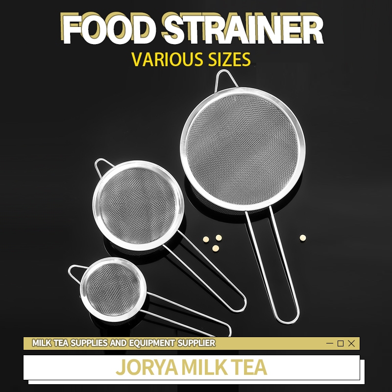 Filter Mesh Sieve Ultra-Fine Stainless Steel Flour Sieve Egg Liquid Soy ...