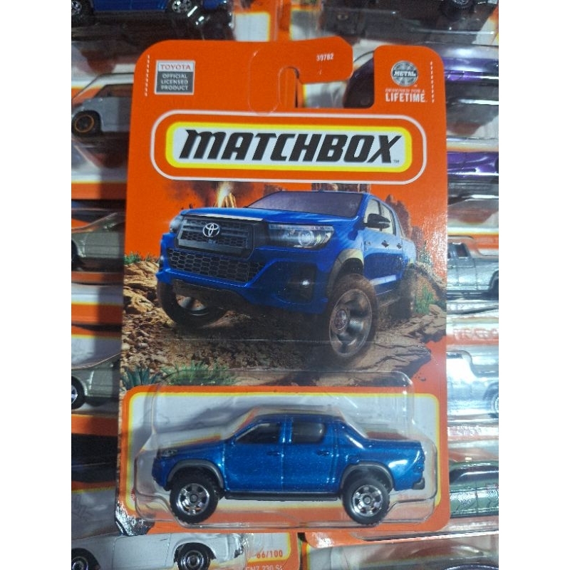 Matchbox Toyota Hilux Pickup Blue | Shopee Philippines