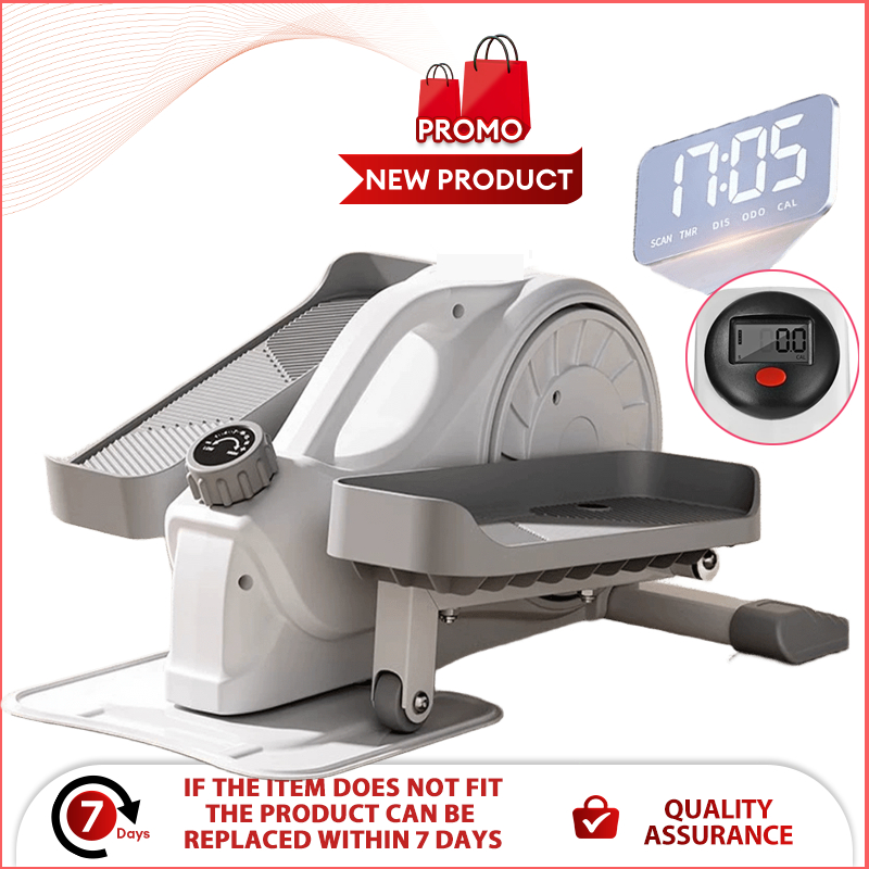 Compact Elliptical Machine with Adjustable Resistance-Quiet Magnetic ...