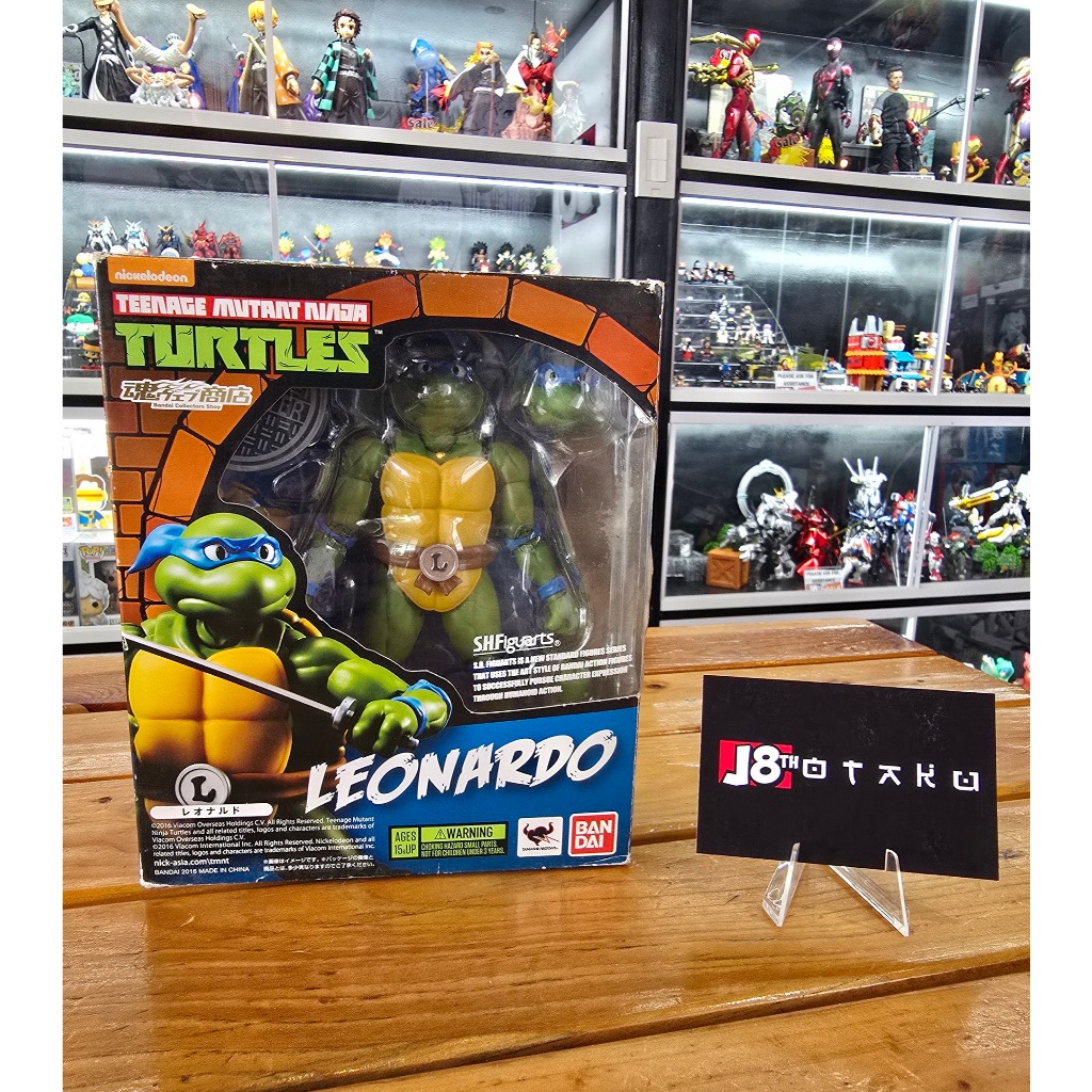 Bandai SHF SHFiguarts Teenage Mutant Ninja Turtles TMNT - Leonardo ...