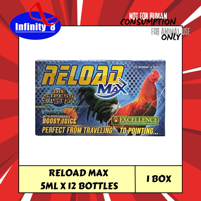 RELOAD MAX 5ML X 12 SACHETS/BOX | Shopee Philippines