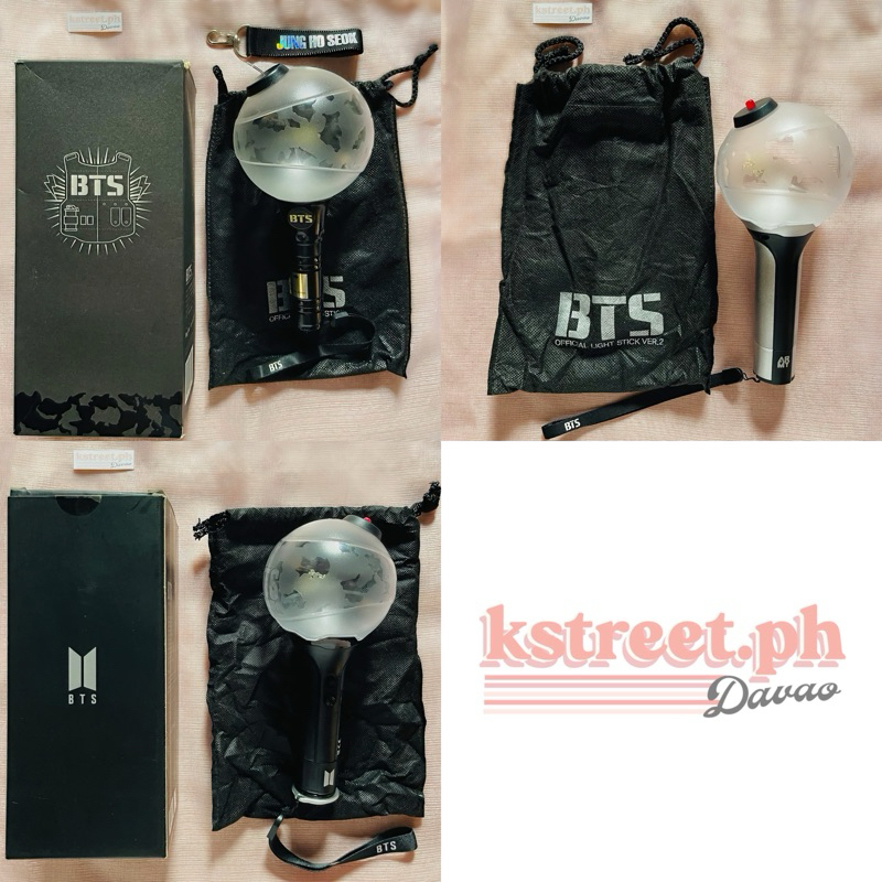 [ON HAND] BTS Official Light Stick Versions 1, 2, 3 Army Bomb | Shopee ...