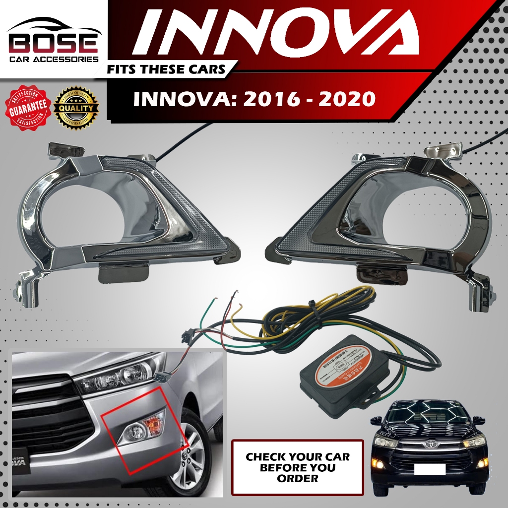 Toyota Innova DRL 2016 - 2020 Model Fog Light / Lamp DRL ( Daytime ...