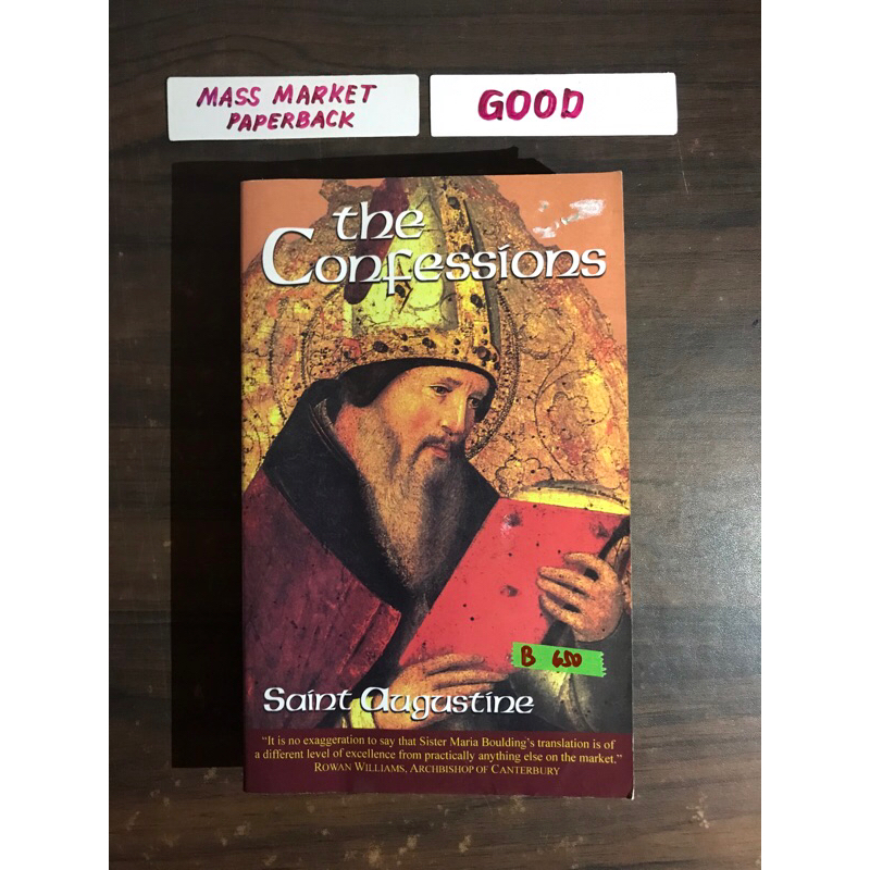 ST. AUGUSTINE books religion spirituality by confessions mystic ...