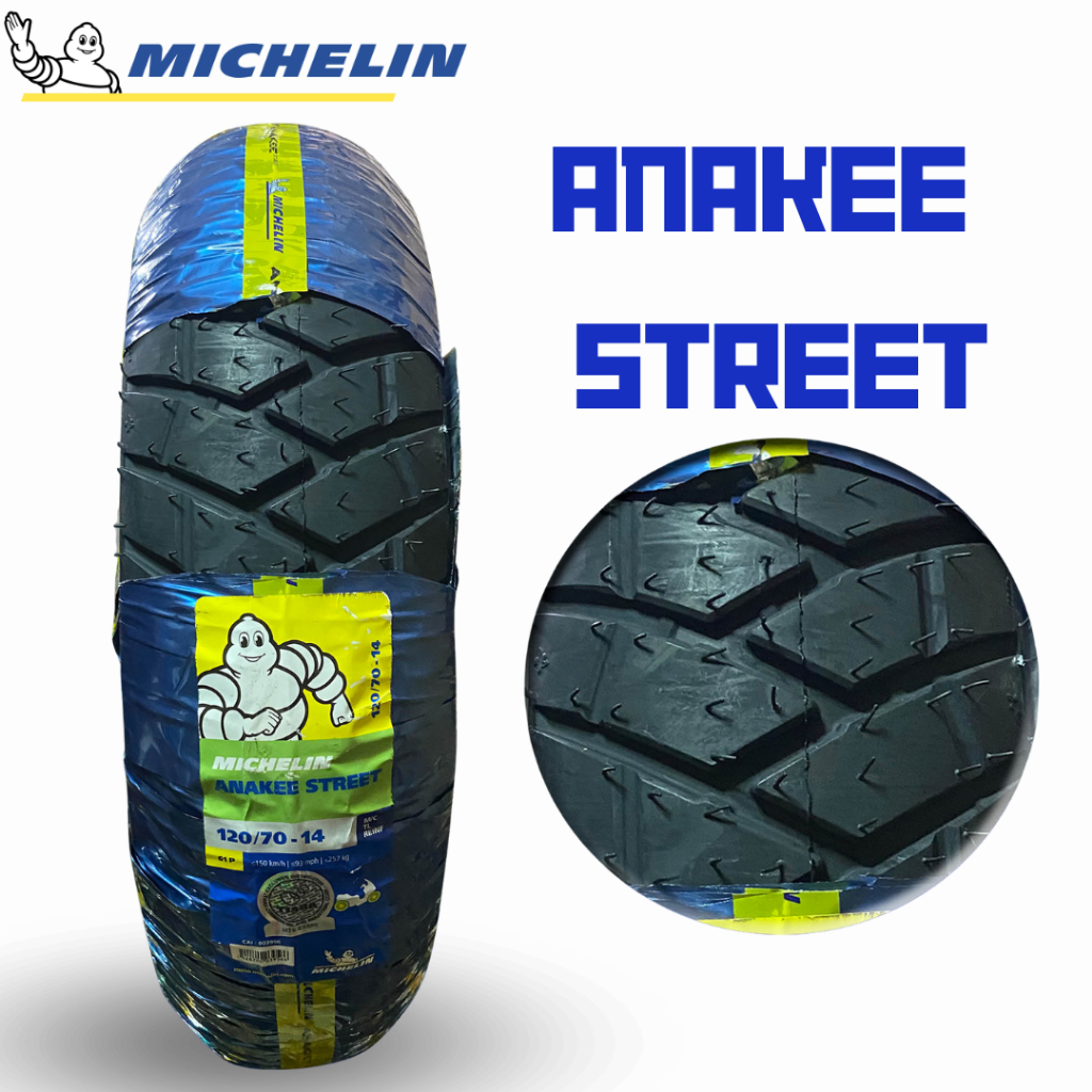 MICHELIN ANAKEE STREET TUBELESS | Shopee Philippines