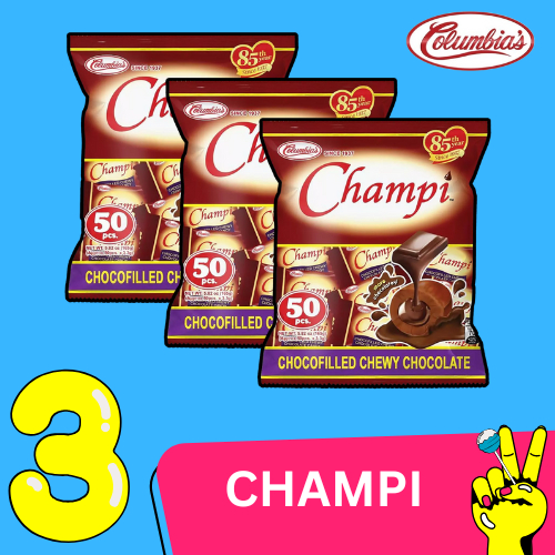 COLUMBIA Champi Chocolate Candy | Shopee Philippines