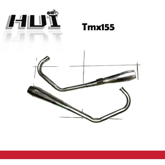 HUI Pipe /bullet pipe /muffler/ tambutso Tmx155 w/o Exhaust pipe ...