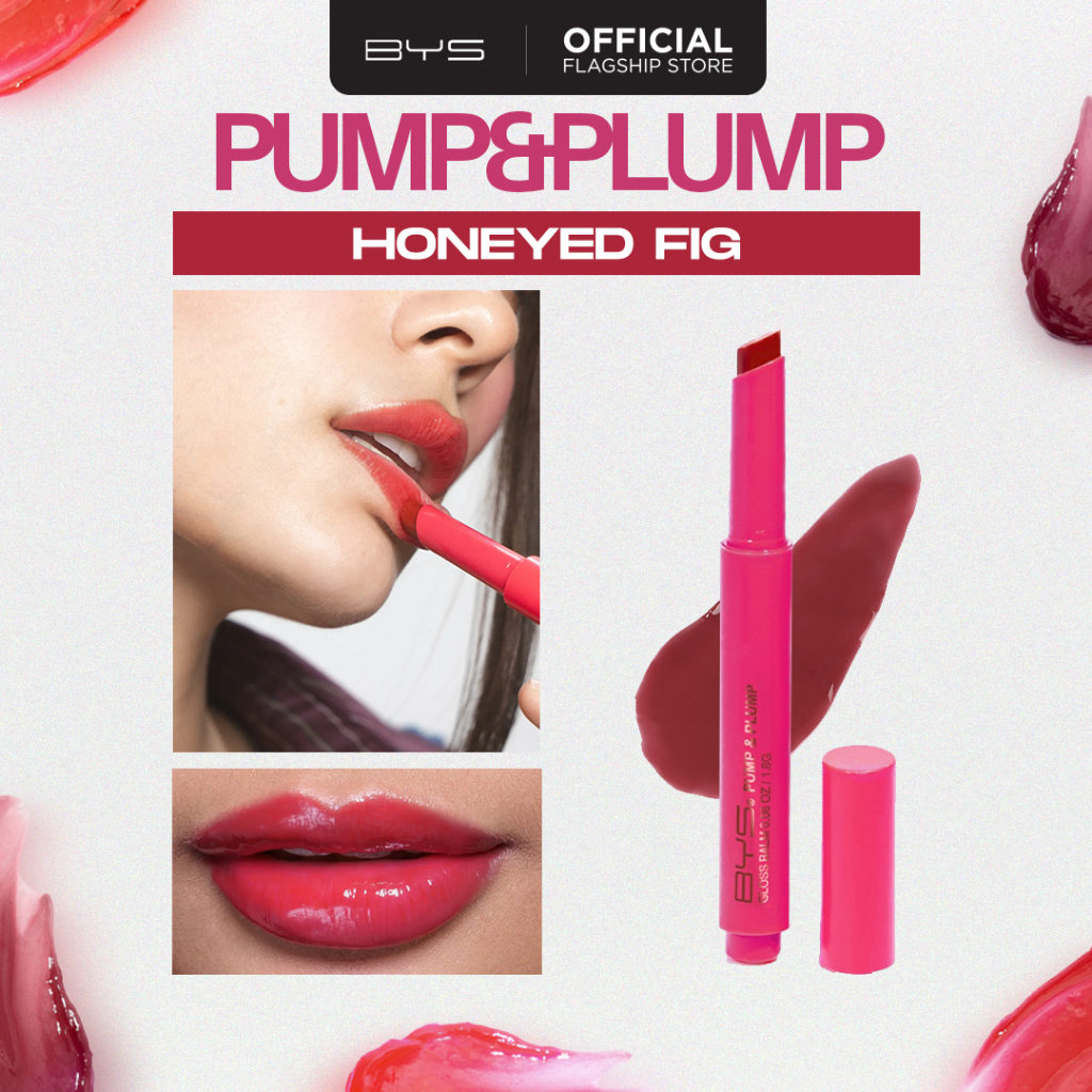 BYS Pump Plump Gloss Balm Honeyed Fig | Shopee Philippines