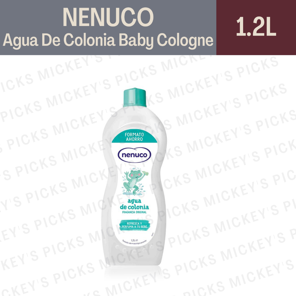 Nenuco Agua de Colonia Baby Cologne 1.2L | Gentle & Refreshing Baby ...