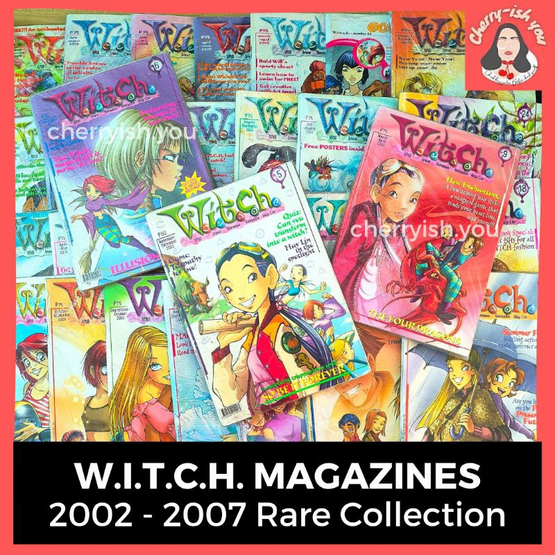 RARE WITCH MAGAZINES VOL. 9 - 66 (2002-2005) Vintage Collection W.I.T.C ...