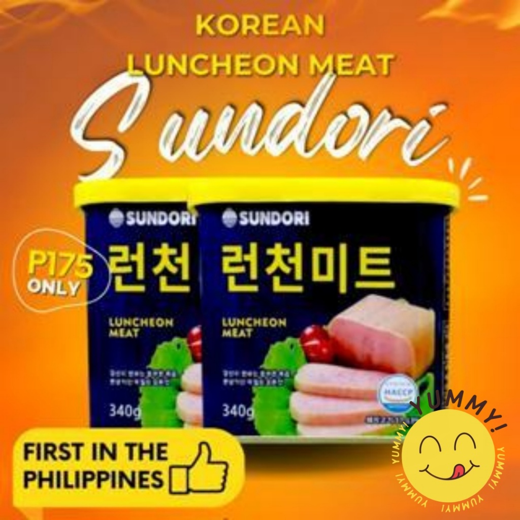 Luncheon Meat- Sundori 340g Pork Luncheon Meat Premium and Authentic ...