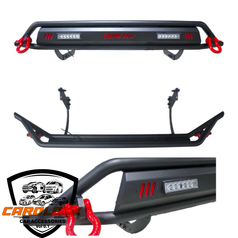 Toyota Innova 2016 - 2025 Front Nudge Bar with Light | Shopee Philippines