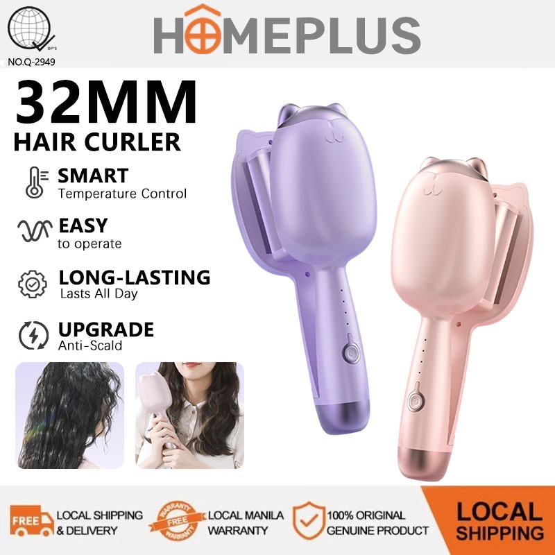 HOMEPLUS 32MM Egg Roll Hair Curlers Head Curly Hair Stick Female Water ...