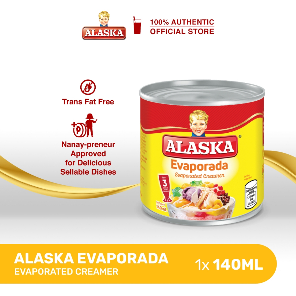 Alaska Evaporada 140ml | Shopee Philippines