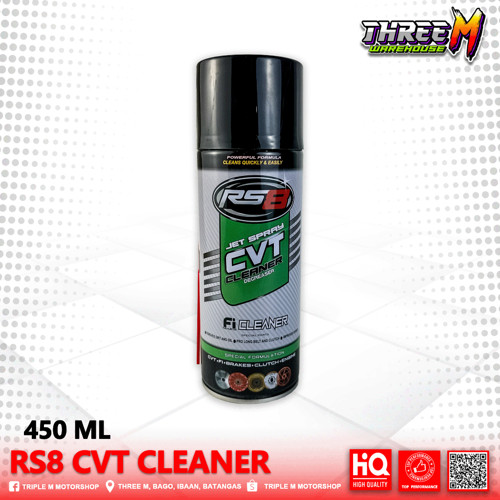 ORIGINAL RS8 CVT CLEANER 450ML | Shopee Philippines