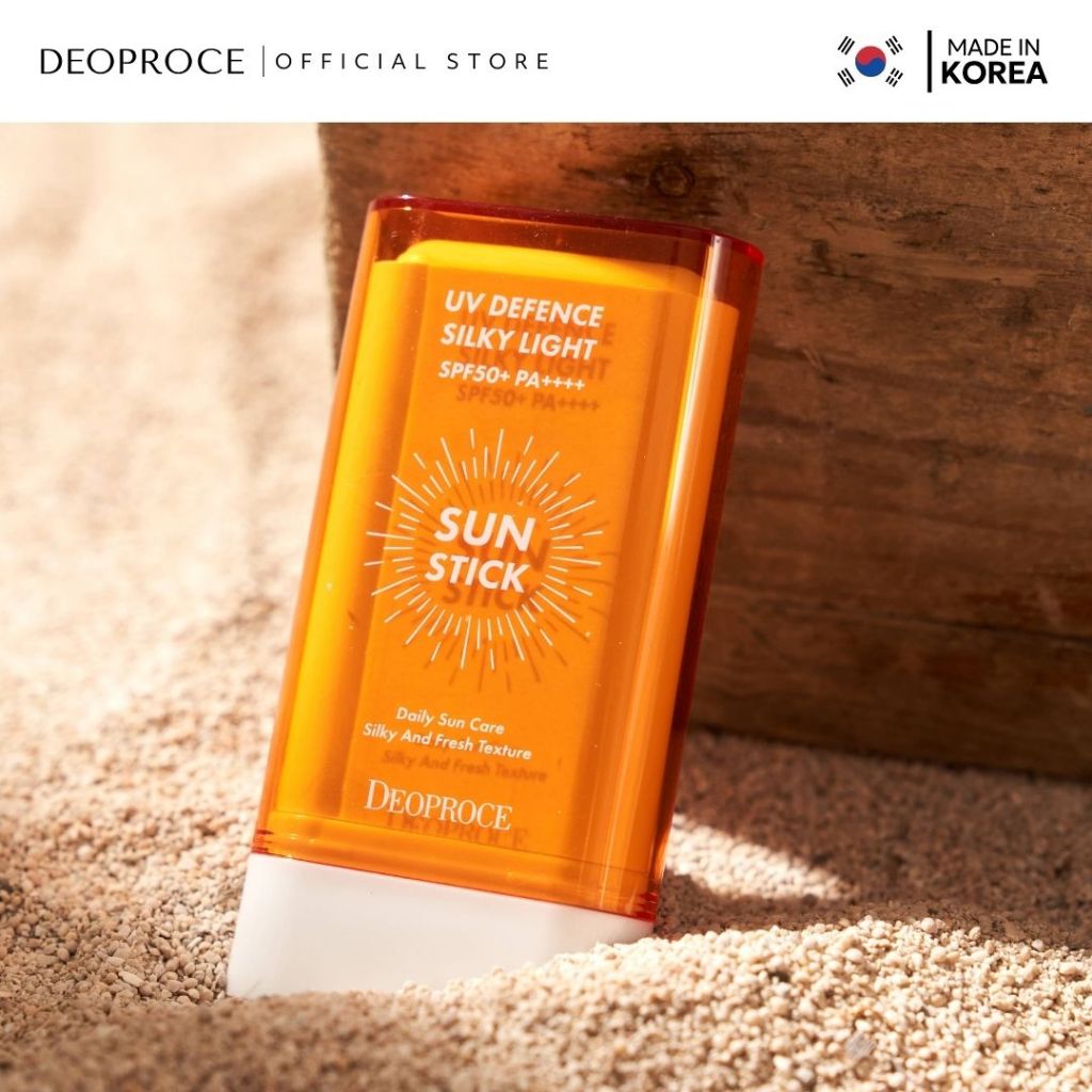 DEOPROCE UV Defense Silky Light Sun Stick SPF50+ PA++++ 18g | Shopee Philippines