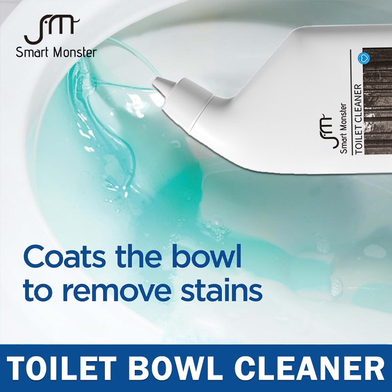Smart Monster Toilet Bowl Tiles Cleaner Natural Cleaning Urine Scale ...