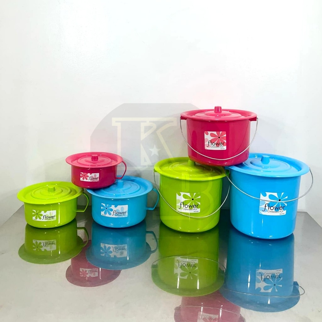 Elegant Clean Ware Plastic Chamber Pot /Arinola (Random Color) | Shopee ...
