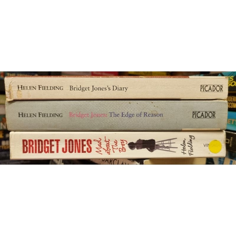 Bridget Jones Series bundle by Helen Fielding | Shopee Philippines