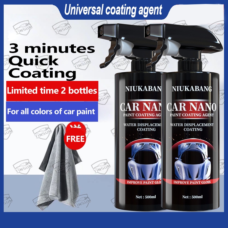 Original 500ML Car Nano Wax Spray Waterproof Super Shine Brighter Car ...