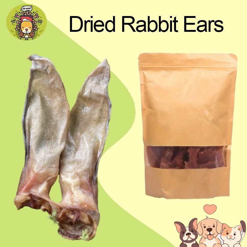 【16g】Dried rabbit ears - Dog Dental Chew Dogs and Cats Snacks | Shopee ...
