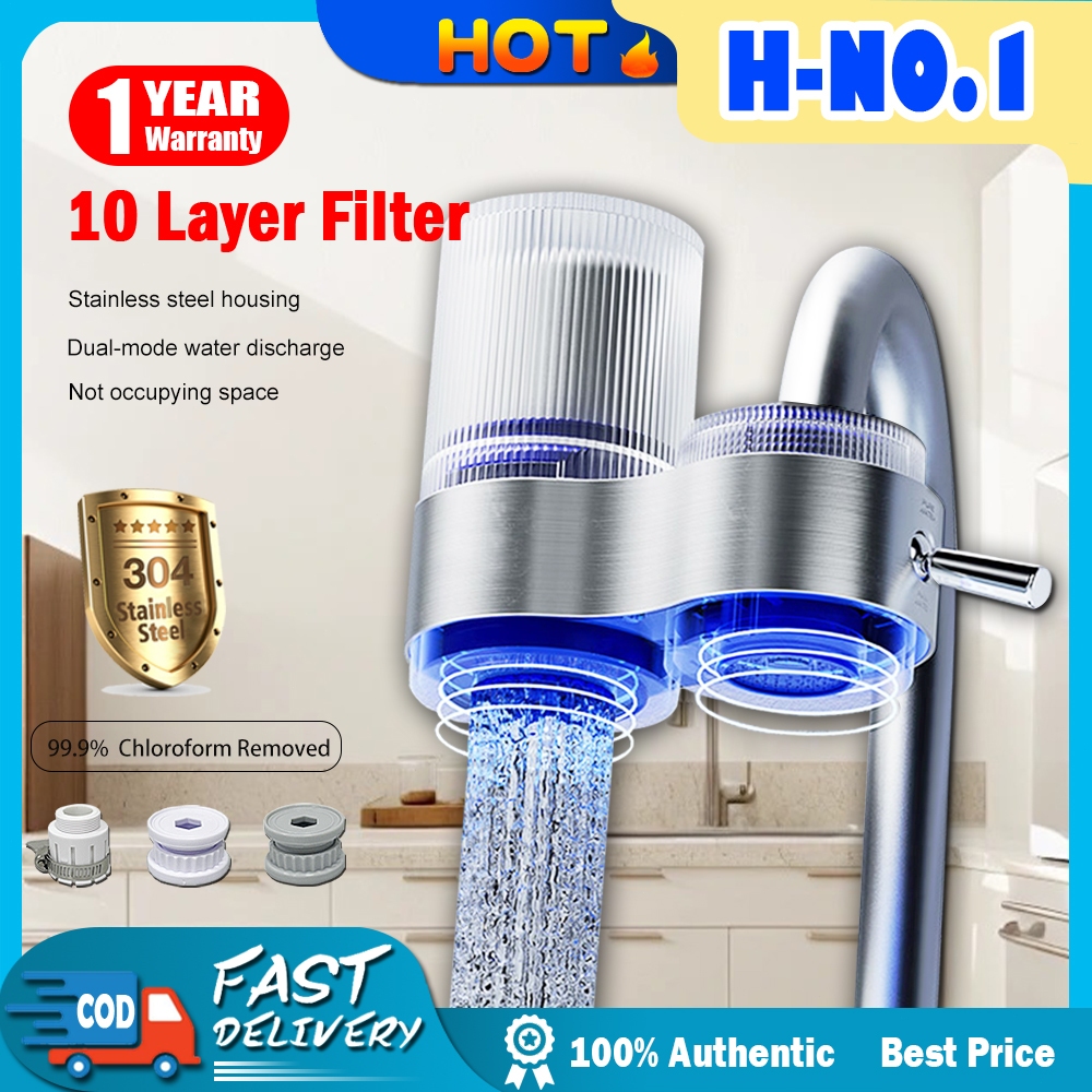 7 Layer Water Purifier Kitchen Tap Water Pressurized Faucet Filter ...