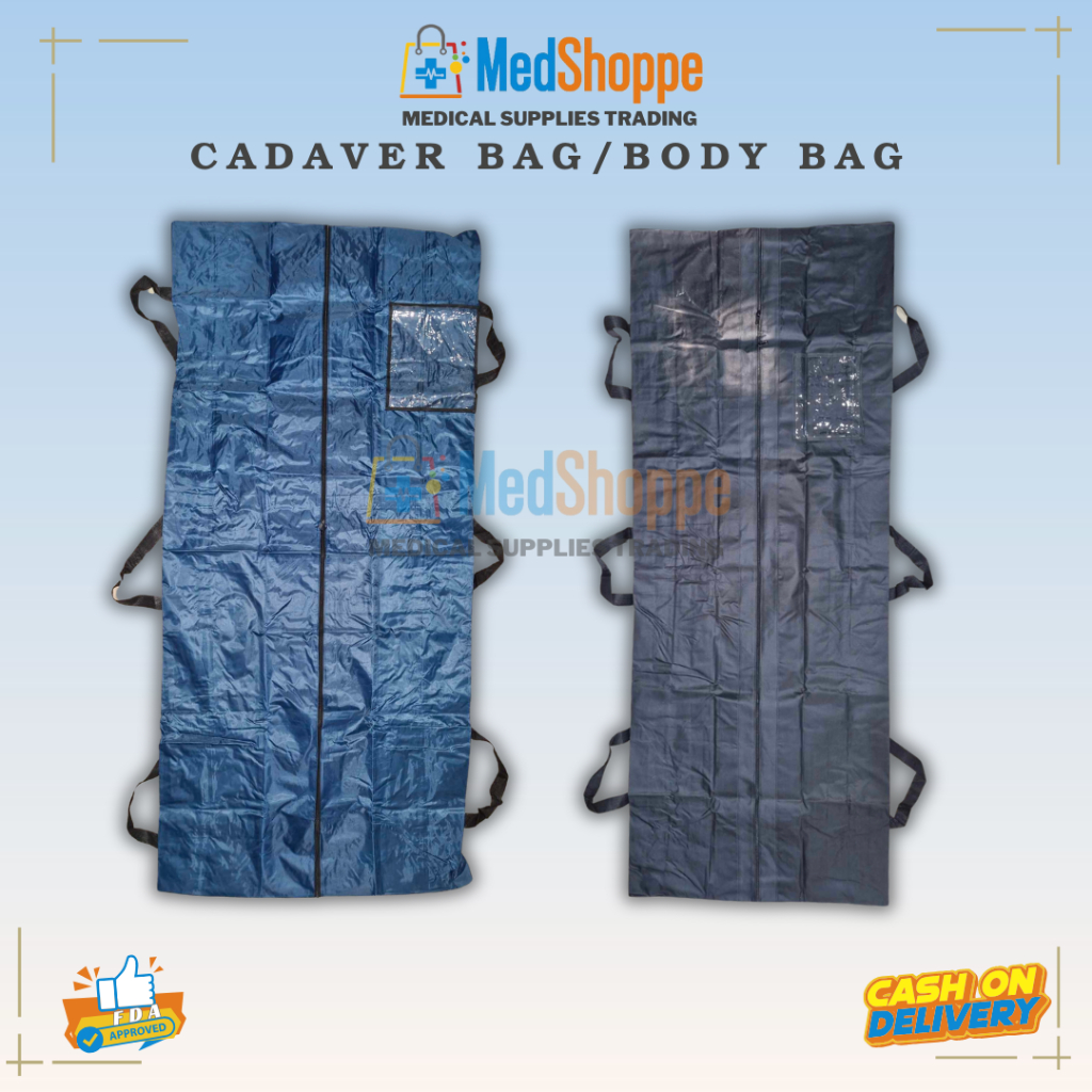 CADAVER BAG / BODY BAG (BLACK/DARK BLUE) | Shopee Philippines
