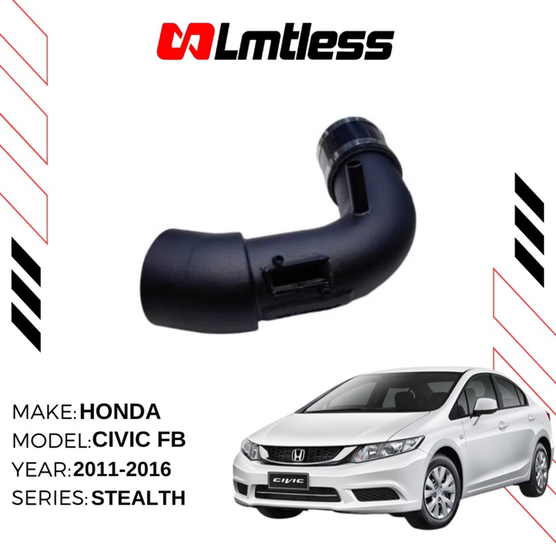 HONDA CIVIC FB (2011-2016) AIR INTAKE PIPE ONLY | Shopee Philippines