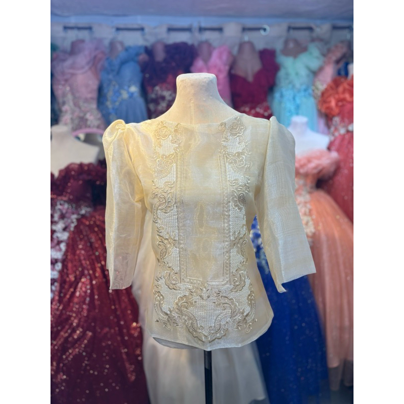 Filipiniaña Modern Kimona (MariaClara)(Piñamocca) | Shopee Philippines