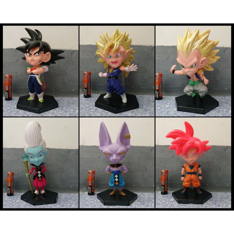 Dragon Ball Super Anime Chibi Action Figure (KO/BL) | Shopee Philippines