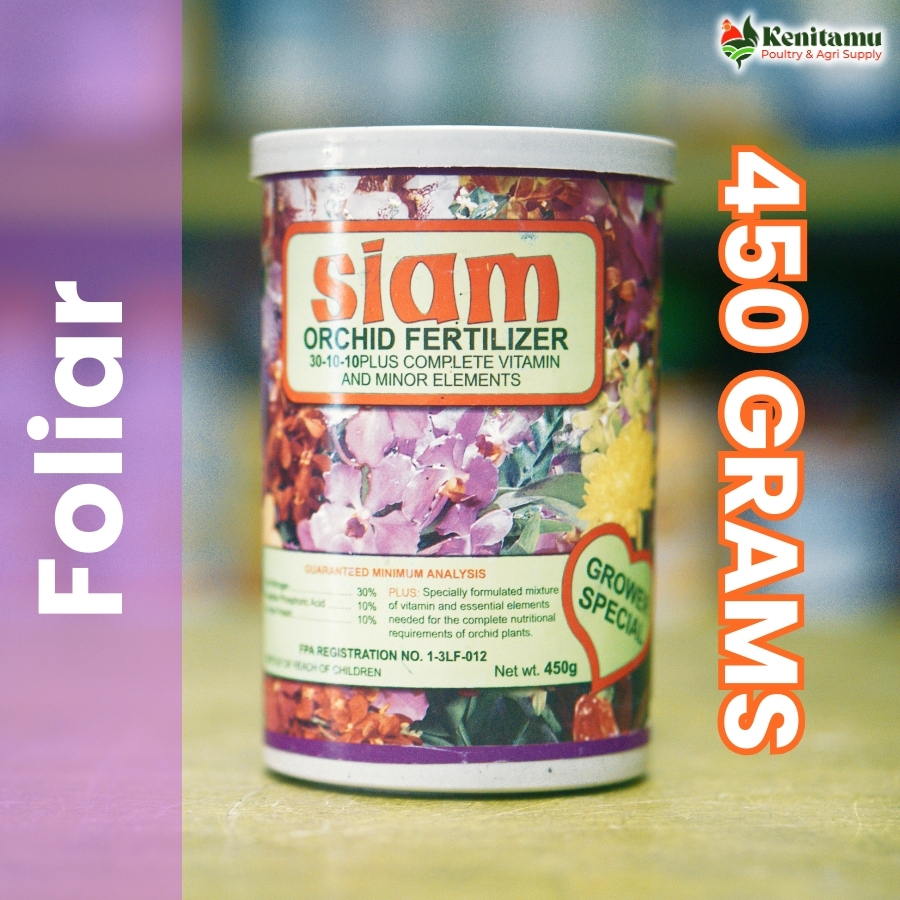SIAM ORCHID FERTILIZER 30-10-10 (GROWER SPECIAL) 450g, 240g,110g | Shopee Philippines