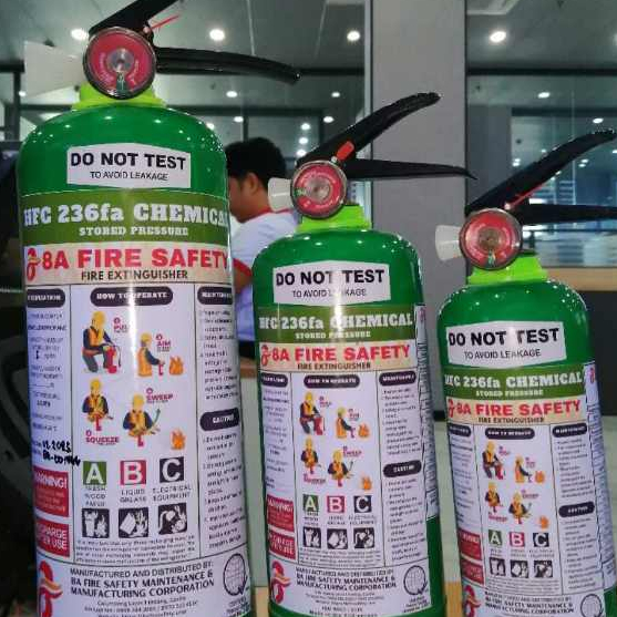 HFC 236fa Fire Extinguisher (1, 3, 5 LBS Refillable) - 8A FIRE ...