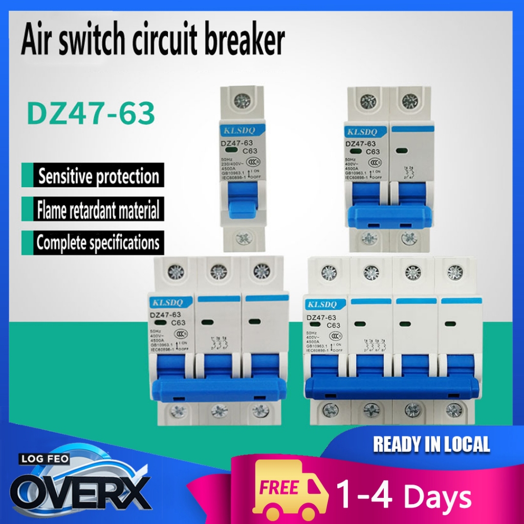 2 Poles DC 24V 120V 100A 125A MCB Air Switch 10KA Overload Protection ...