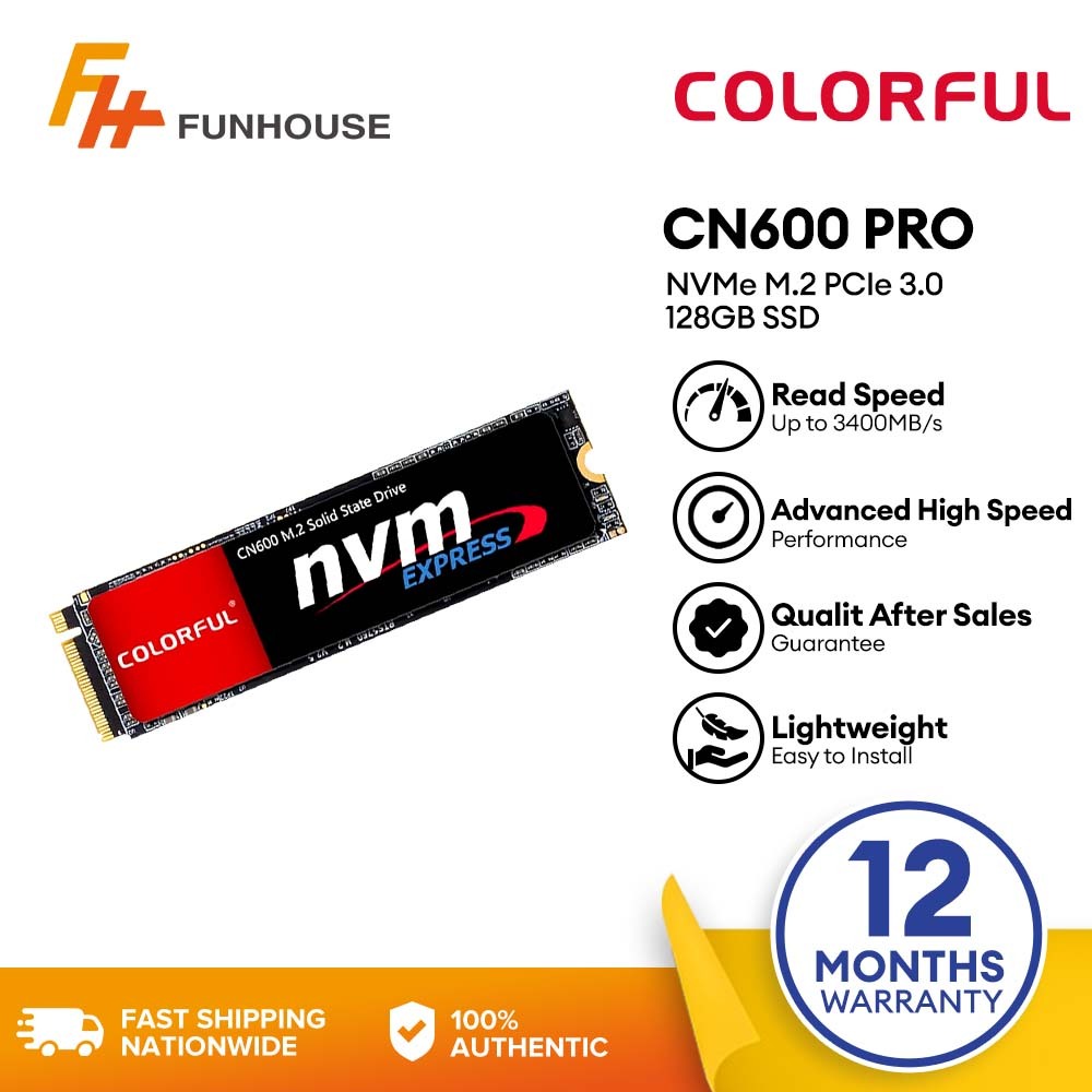 Funhouse | Colorful CN600 NVMe M.2 and CN600 Pro PCIe 3.0 NVMe M.2 SSD ...