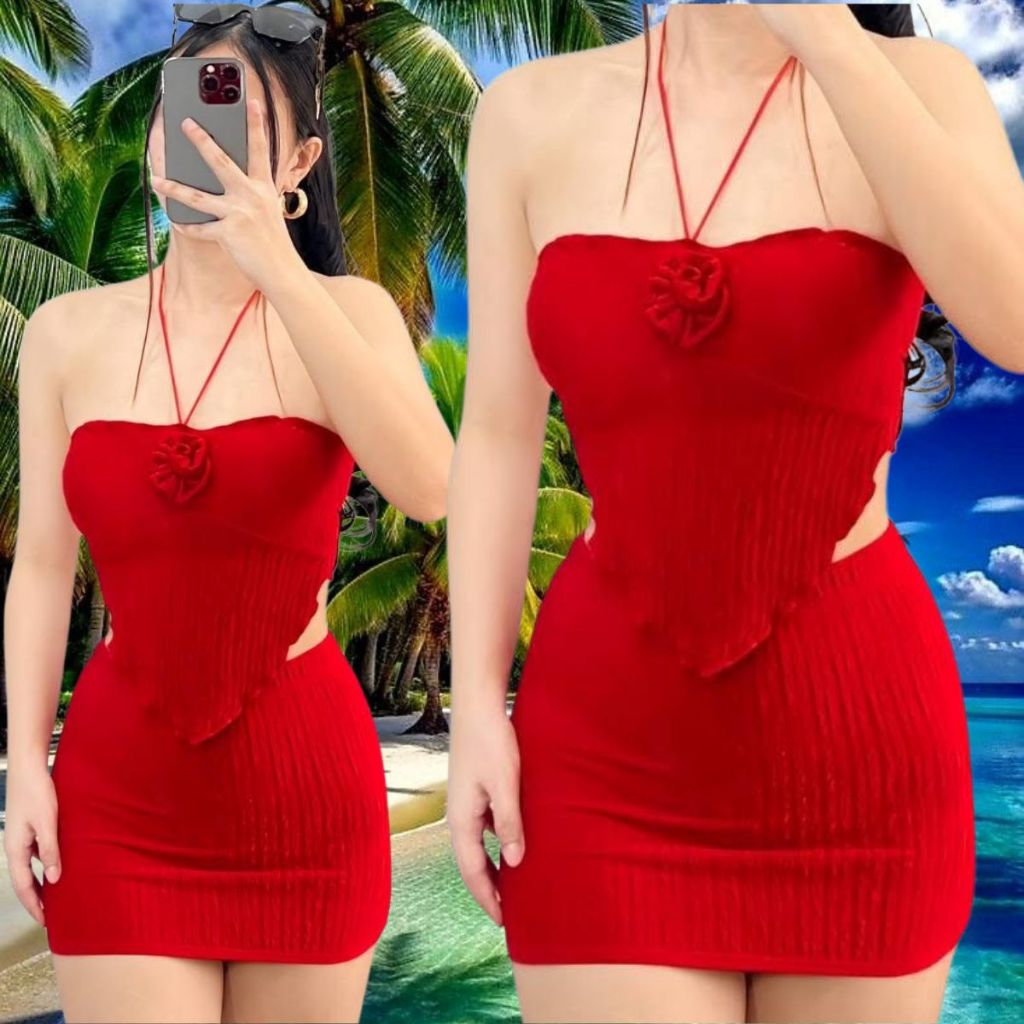 Coordinates top And Skirt Terno Set For Women | Shopee Philippines