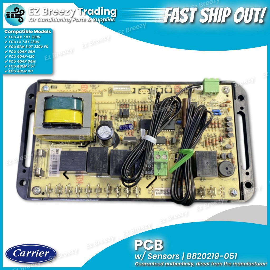 PCB with Sensor B820219-051 for Floor Standing and Ducted Type Air ...